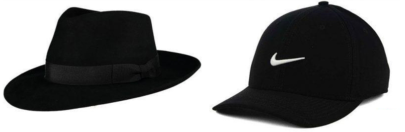 What is the difference between a hat and a cap?